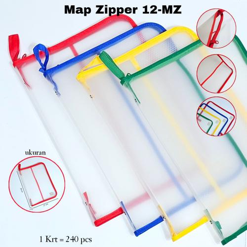 Jual MJ Map Zipper MICROTOP MZ13 / Map Resleting / Map File / Map ...