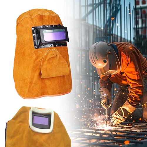 Jual Topeng Las Kulit Sapi Topeng Welder Auto Darkening Welding ...