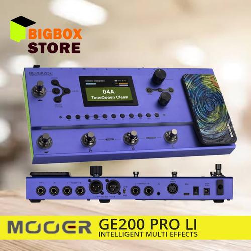 Promo Efek Gitar Multi MOOER GE200 Pto Li / GE 200 Pro Li/ GE-200 Pro ...