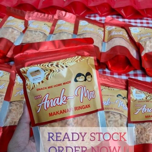Jual READY Stock Snack Jadul Mie Kering Anak Mas Snack Tahun 90an ...