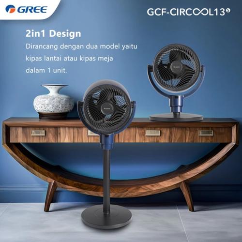 Promo Gree Gcf Circool 13S Air Circulaton Fan 2 In 1 Meja dan Lantai - Circool13S Cicil 0% 3x ...