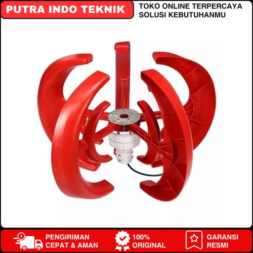 Jual PLTB Generator Wind Turbine Vertical 300W Turbin Angin / Turbin ...