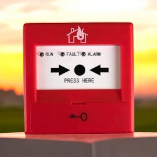 Jual Manual call point / push button addressable breakglass addressable ...