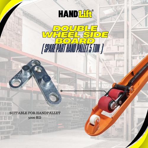 Jual Double Wheel Side Board HAND LIFT - Clam Roda Hand Pallet 5 Ton ...
