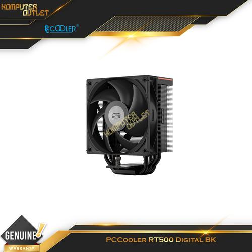 Jual PCCooler RT500 Digital BK Single Tower Fan | PC Cooler High ...