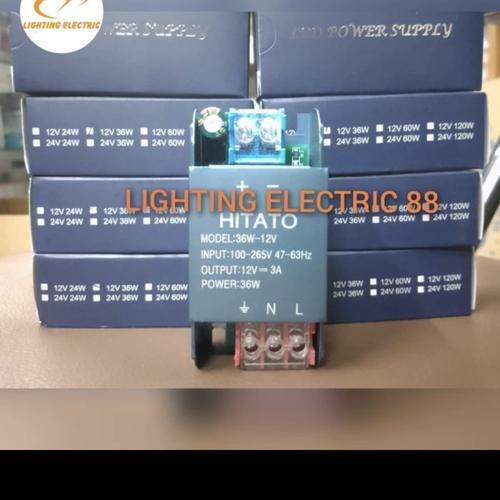 Jual Power Supply Slim mini 12V 3A / Adaptor trafo mini 3 A 12 Volt ...