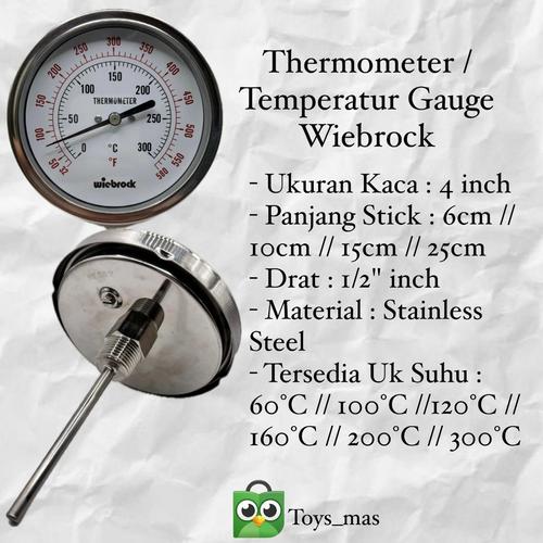 Jual Thermometer Wiebrock Thermometer Stick Wiebrock Thermometer ...