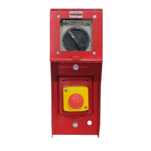 Jual Box loto complete,clipsal 10A, emergency stop,padlock red 2 ...