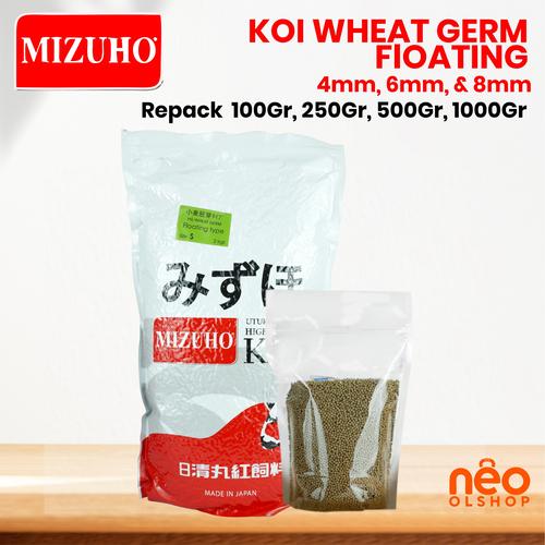 Jual REPACK MIZUHO Pakan Ikan Goldfish Wheat Germ Sinking & Floating ...
