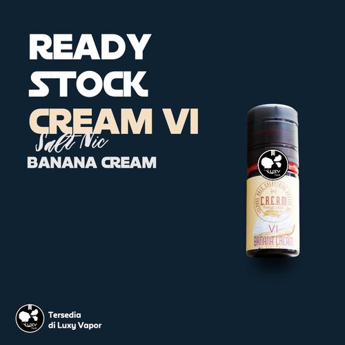 Jual Cream VI Cream 6 Banana Cream Salt Nic Liquid EJM - 25MG - Jakarta ...