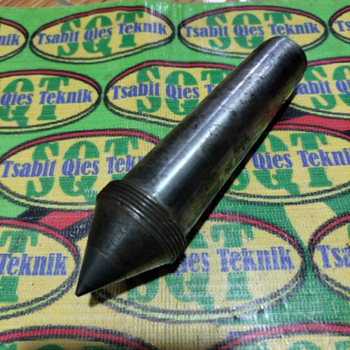 Jual Dead Center Bubut MT4 Fixed Center Bubut Mati Ujung Carbide Second ...