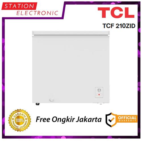 Promo Chest Freezer TCL TCF 210ZID / TCF210ZID Freezer Box 100 Liter ...