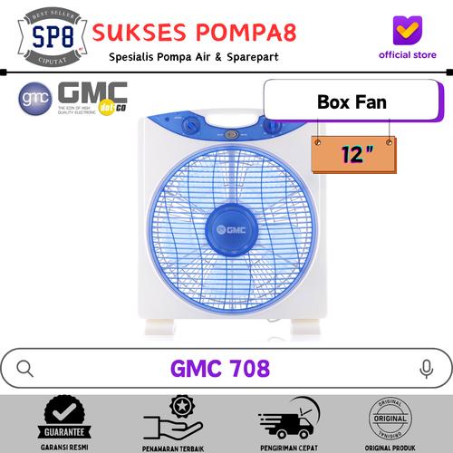 Jual Box Fan / Kipas Angin Kotak GMC 708 (12"Inch) - Kota Tangerang ...