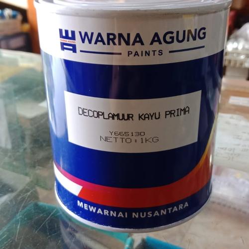 Jual Plamur Plamir Dempul Kayu Prima merk Warna Agung 1 kg - Jakarta ...