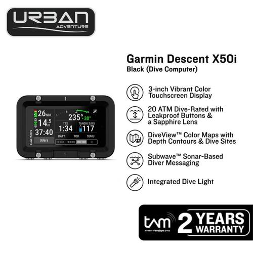Promo Garmin Descent X50i - Black (Dive Computer) Cicil 0% 3x - Kota ...
