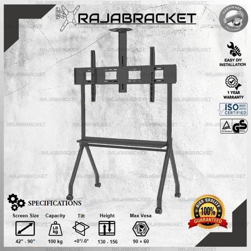 Promo Standing Bracket TV LED 43 50 55 60 65 70 75 80 85 90 inch ...