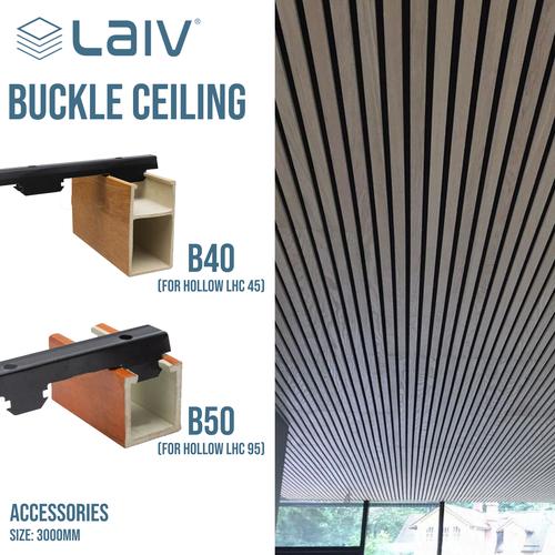 Promo LAIV Bracket Click On Hollow Buckle Ceiling Hollow Indoor Plafon ...