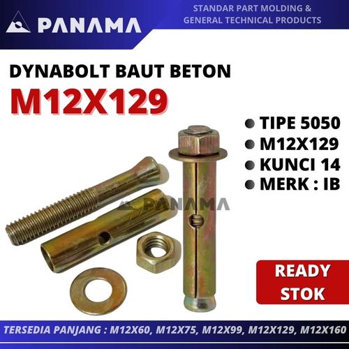 Jual Dynabolt M12 X 129 MM Dinabolt Baut Beton M12x129 mm - Jakarta ...