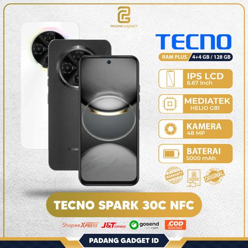 Promo Tecno Spark 30C NFC 6/128GB Camera 48MP SONY IMX582 FingerPrint ...