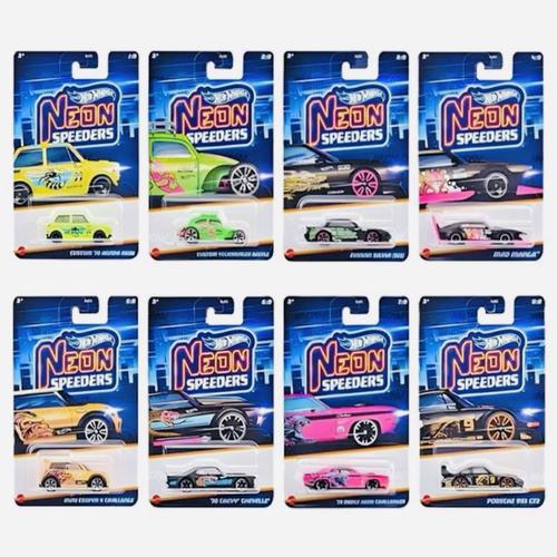 Jual hot wheels neon speeders 2025 - silvia beetle mini cooper porsche ...