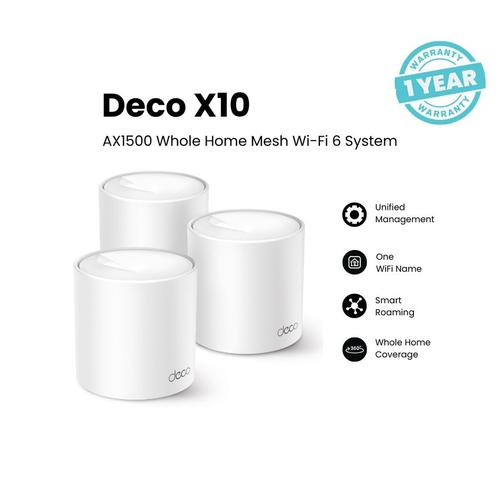 Jual TP-LINK DECO X10 AX1500 WHOLE HOME MESH WI-FI 6 SYSTEM - X10 2 ...