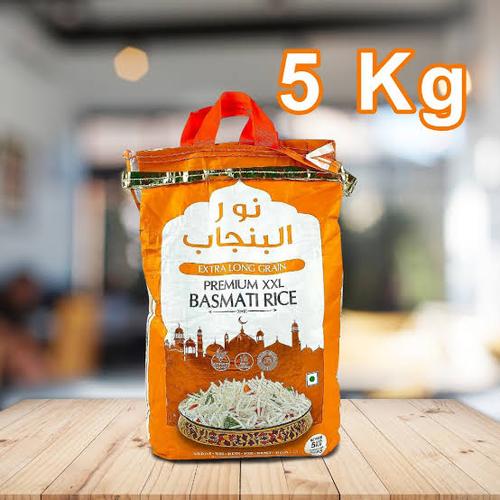 Jual Beras Basmati Noor Punjab 5kg Premium XXL Rice 5 kg - Kota ...