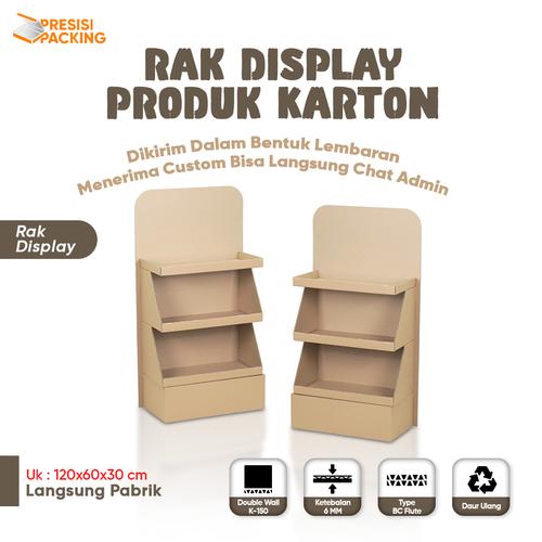 Jual Rak Display Produk Serbaguna KARTON Custom Berbagai Bentuk Ukuran ...