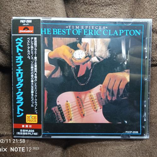 Jual CD THE BEST OF ERIC CLAPTON ( JAPAN PRESS + OBI ) - Kota Surabaya ...
