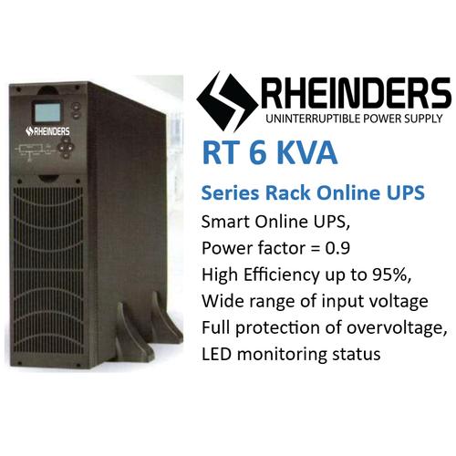 Jual Smart Online UPS RHEINDERS 6000 VA / UPS Rackmount 6 KVA - Jakarta ...