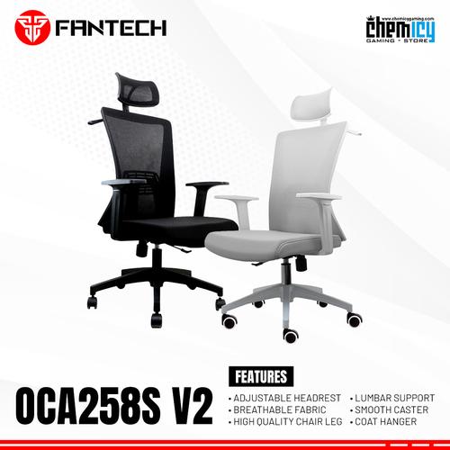Jual Fantech OCA258S V2 Premium Office Chair / Kursi Kantor - Putih ...
