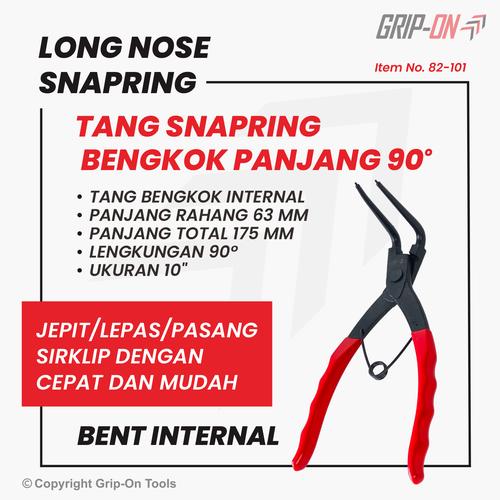 Jual GRIP-ON LONG NOSE SNAPRING BENT INTERNAL 10" - GRIP-ON TANG ...