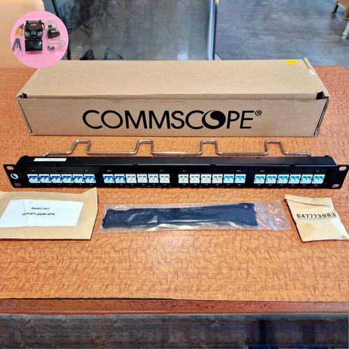 Jual COMMSCOPE FIBER OPTIK PATCH PANEL 24PORT LC DUPLEX SINGLEMODE ...
