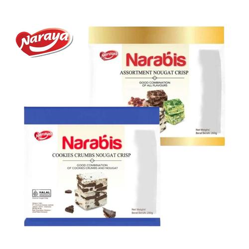 Promo Naraya Narabis Nougat Crisp Cookies And Cream Assortment 200gr ...