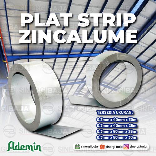 Promo Plat strip | Metal strip Besi Aluminium Foil | Galvalum roll ...