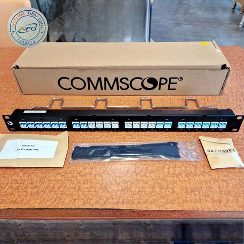 Jual COMMSCOPE FIBER OPTIK PATCH PANEL 24PORT LC DUPLEX SINGLEMODE ...