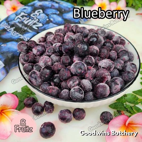 Jual Frozen fruit IQF BLUEBERRY 8Fruitz | buah beku import 8 Fruitz ...
