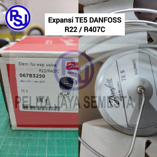 Jual EXPANSI VALVE DANFOSS TE5 / R404/R507 / DANFOSS TE5 / TE5 EXPANSI ...