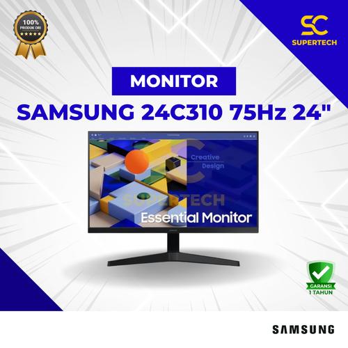 Jual LED Samsung 24" 24C310 75Hz IPS 1080p Monitor - FreeSync - Kota ...
