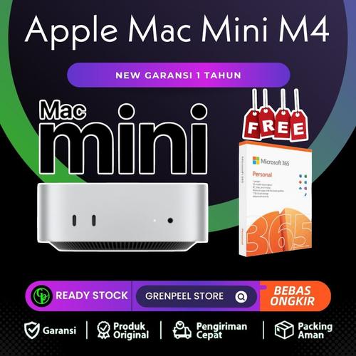 Jual Apple Mac Mini 2024 M4 Chip M4 Pro | Ram 16GB - 24GB | 256GB 512GB ...