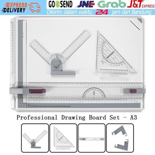 Jual TERPERCAYA MEJA GAMBAR ARSITEK A3 PROFESSIONAL DRAWING BOARD A3 ...