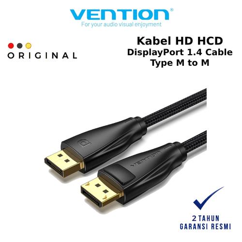 Jual Vention DP 1.4 Male to Male HD Cable 8K Black - VENTION OFFICIAL ...