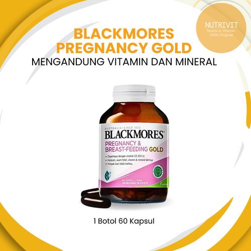 Jual Blackmores Pregnancy & Breast Feeding Gold ISI 60 - Kota Surabaya ...