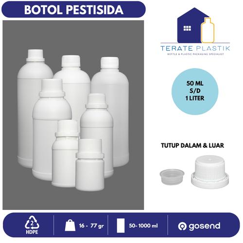 Jual Botol Pestisida 1 Liter | Botol Pupuk 1000ml | Terate Plastik ...