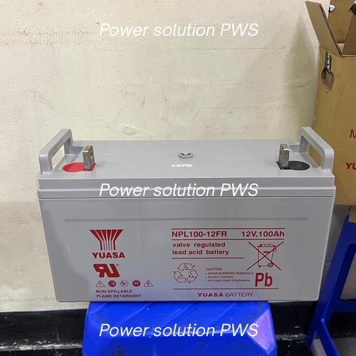 Jual Baterai UPS Yuasa 12v 100Ah Battery VRLA Yuasa NPL100-12 NPL 100 ...