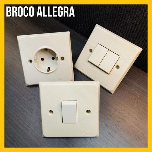 Jual saklar single switch tunggal Broco Allegra engkel - Kota Denpasar ...