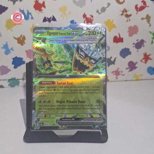 Jual Ogerpon Topeng Teal EX (RR) - H sv8a 020/187 - Pokemon TCG Indonesia - Kota Surabaya - Poke ...