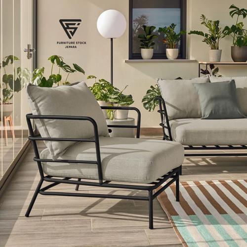 Jual SOFA SANTAI BESI MODERN (DAYITA LOUNGE SOFA) - BESI ANTI KARAT ...