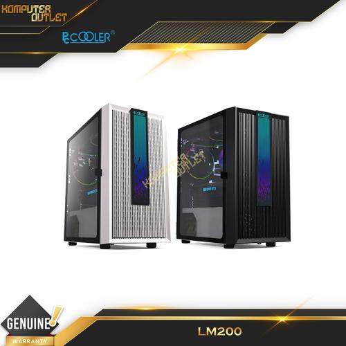 Jual PCCooler Platinum LM200 Mesh RGB Casing Komputer | PC Cooler LM ...