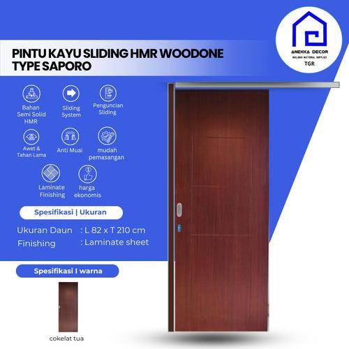 Jual Pintu Geser / Sliding HMR WOODONE INTEGRA Type Sinjuku - Sinjuku ...