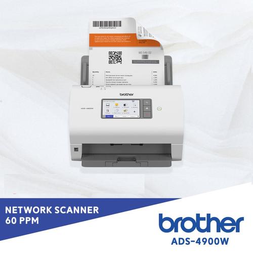 Jual Scanner Brother ADS 4900 W - A4/F4 - 60 Lembar/Menit - Network ...